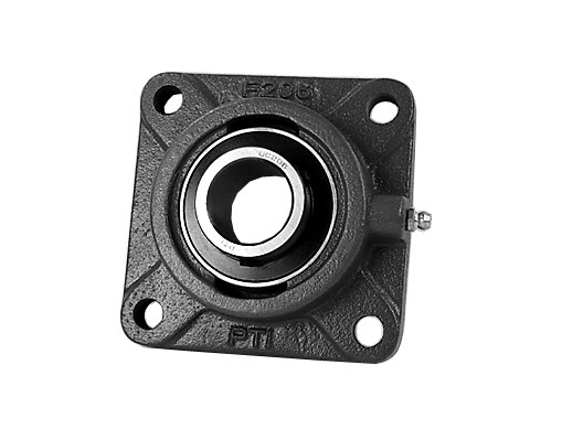 PTI UCF213-40 4- Bolt Flange Bearing-2-1/2 UCF 200 Silver Series - Normal Duty - MROSupply.com
