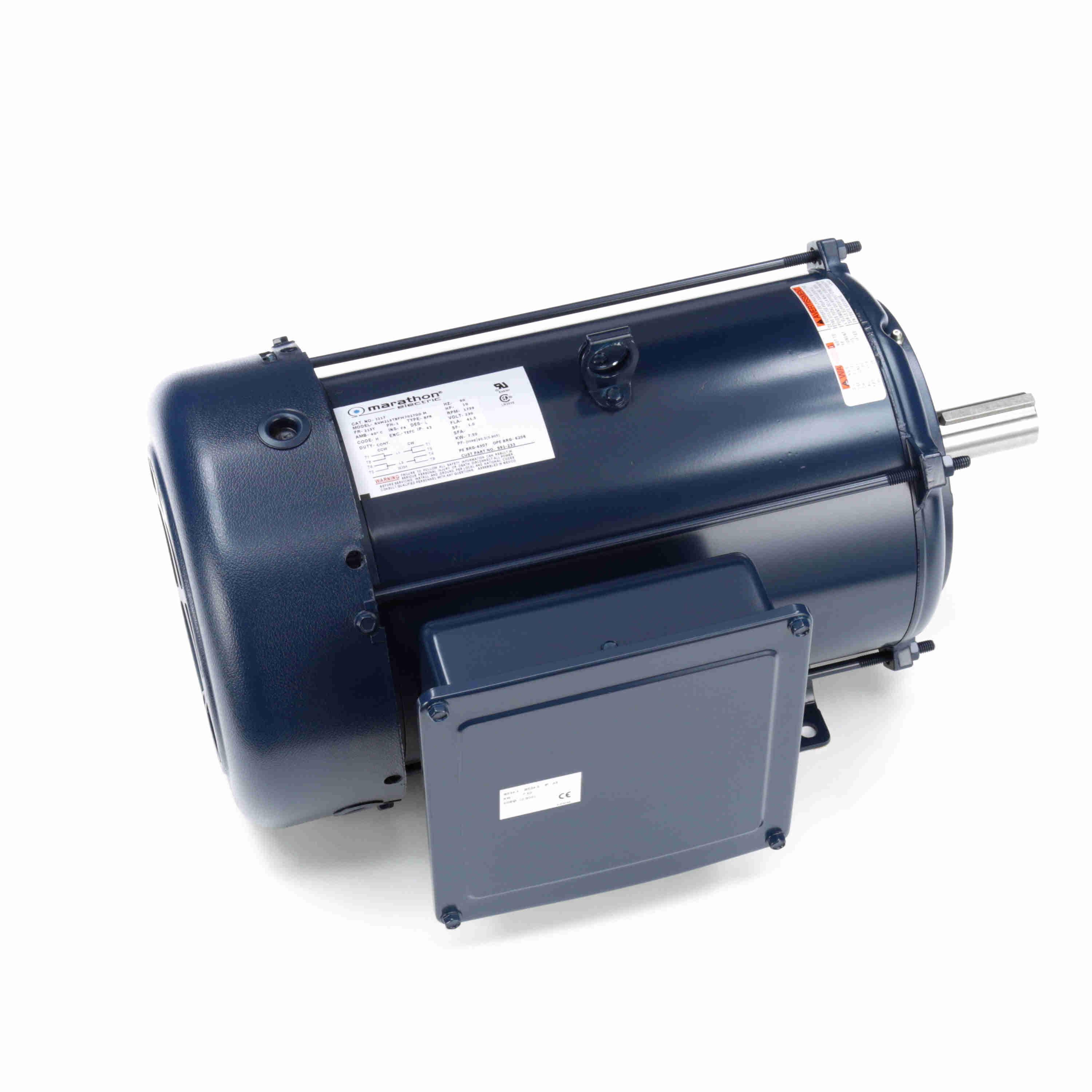 I217 Model#: 215TBFW7027 HP: 10 RPM: 1800 Frame: 215T Enclosure: TEFC ...