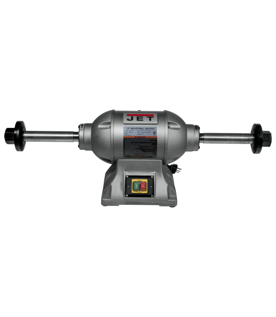 JET 578412 JET 12 in Single Speed Industrial Buffer - MROSupply.com