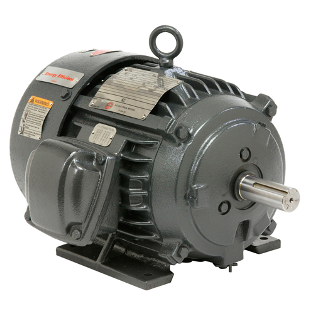 US Motors (Nidec) X50P3B 50 hp 1200 RPM 365T Frame (Rigid Base) 230 ...