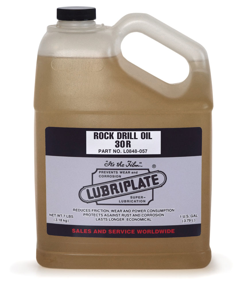 Lubriplate L0848-057 ROCK DRILL OIL 30R 4/1 GAL JUGS ISO-100 Tacky Rock ...